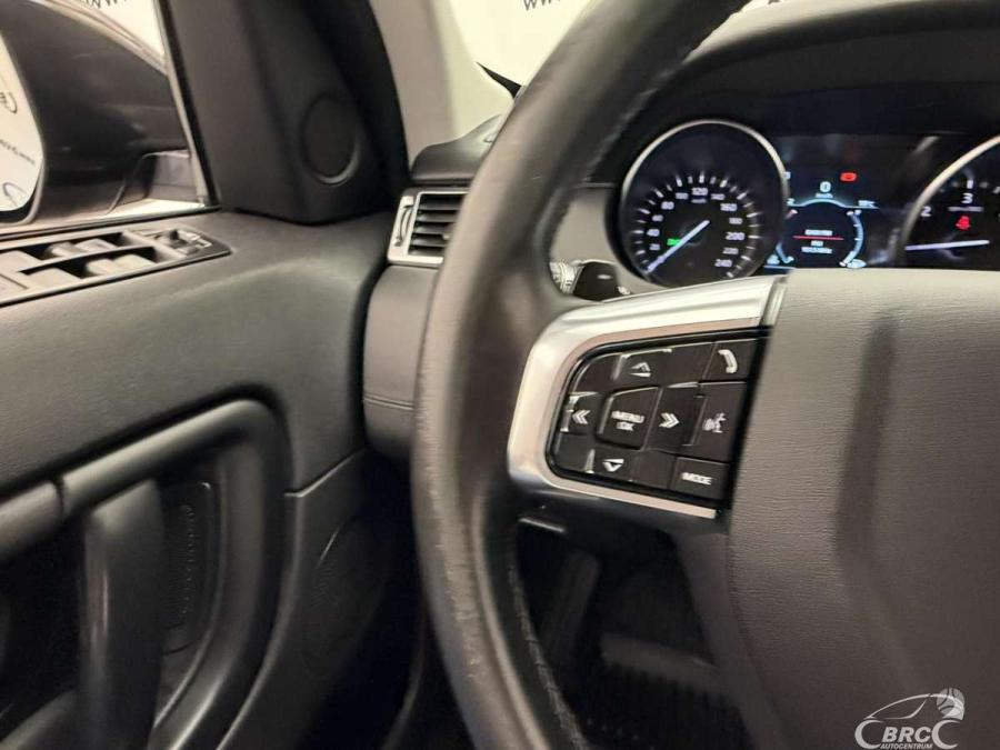 Black Land Rover Discovery Sport 2019 in Vilnius, with an engine capacity of 2.00 L and mileage of 193 thousand km for 9900 €, photo 30 on AUTOMOTO.COM.LV