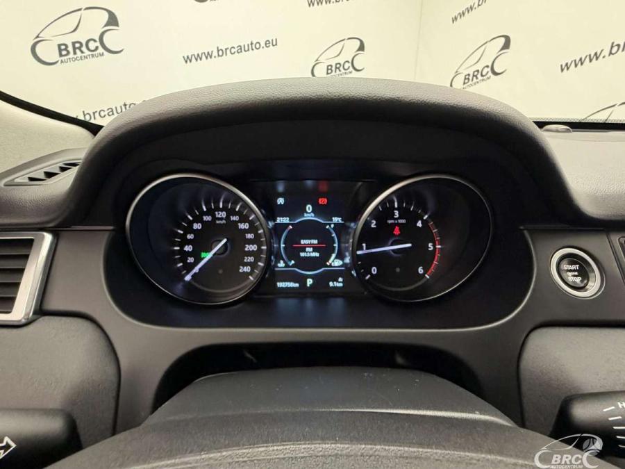 Black Land Rover Discovery Sport 2019 in Vilnius, with an engine capacity of 2.00 L and mileage of 193 thousand km for 9900 €, photo 31 on AUTOMOTO.COM.LV