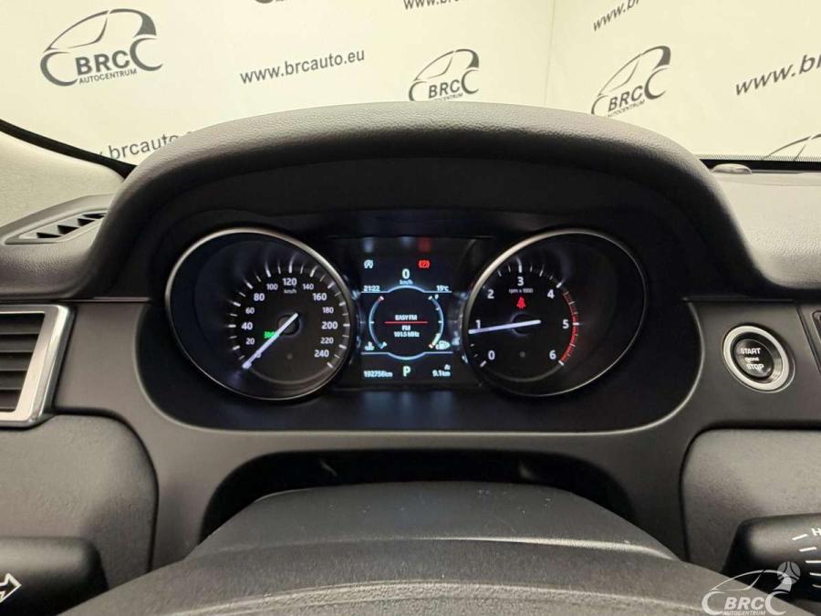 Black Land Rover Discovery Sport 2019 in Vilnius, with an engine capacity of 2.00 L and mileage of 193 thousand km for 8900 €, photo 31 on AUTOMOTO.COM.LV