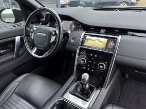 Black Land Rover Discovery Sport 2020 in Vilnius, with an engine capacity of 2.00 L and mileage of 130 thousand km for 15650 €, photo 10 on AUTOMOTO.COM.LV