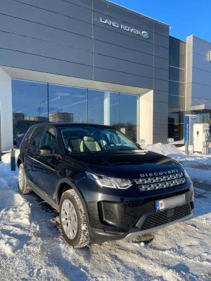 Черный Ленд Ровер Discovery Sport 2020 в Вильнюс, объемом двигателя 2.00 л и пробегом 64 тыс. км за 23900 €, фото 2 на AUTOMOTO.COM.LV