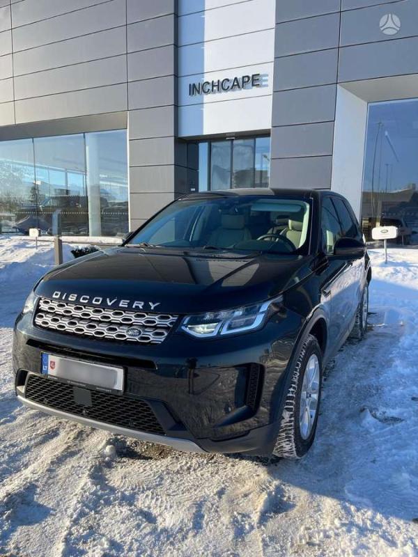 Melns Land Rover Discovery Sport 2020 Viļņa, ar dzinēja tilpumu 2.00 L un nobraukumu 64 tūkst. km par 23900 €, foto 3 vietnē AUTOMOTO.COM.LV