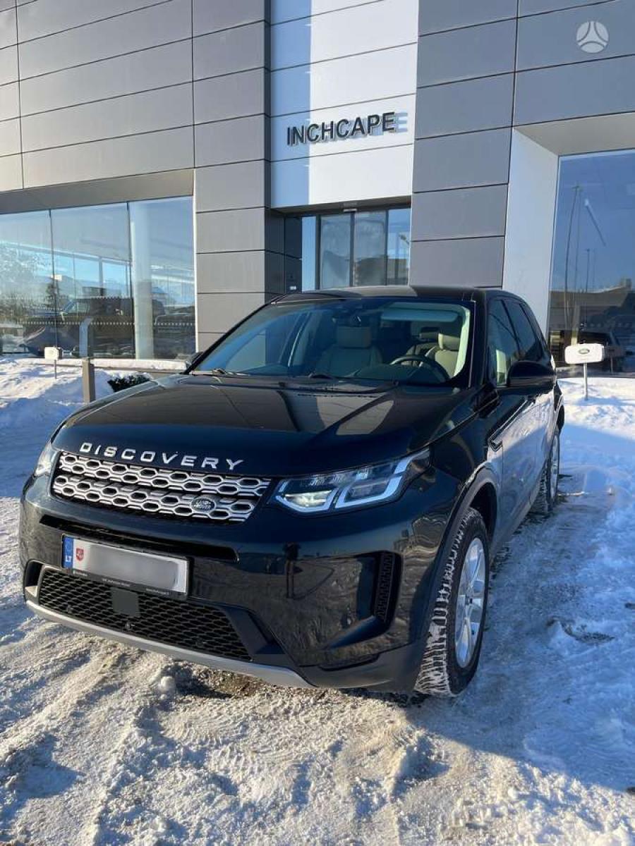 Черный Ленд Ровер Discovery Sport 2020 в Вильнюс, объемом двигателя 2.00 л и пробегом 64 тыс. км за 23900 €, фото 3 на AUTOMOTO.COM.LV