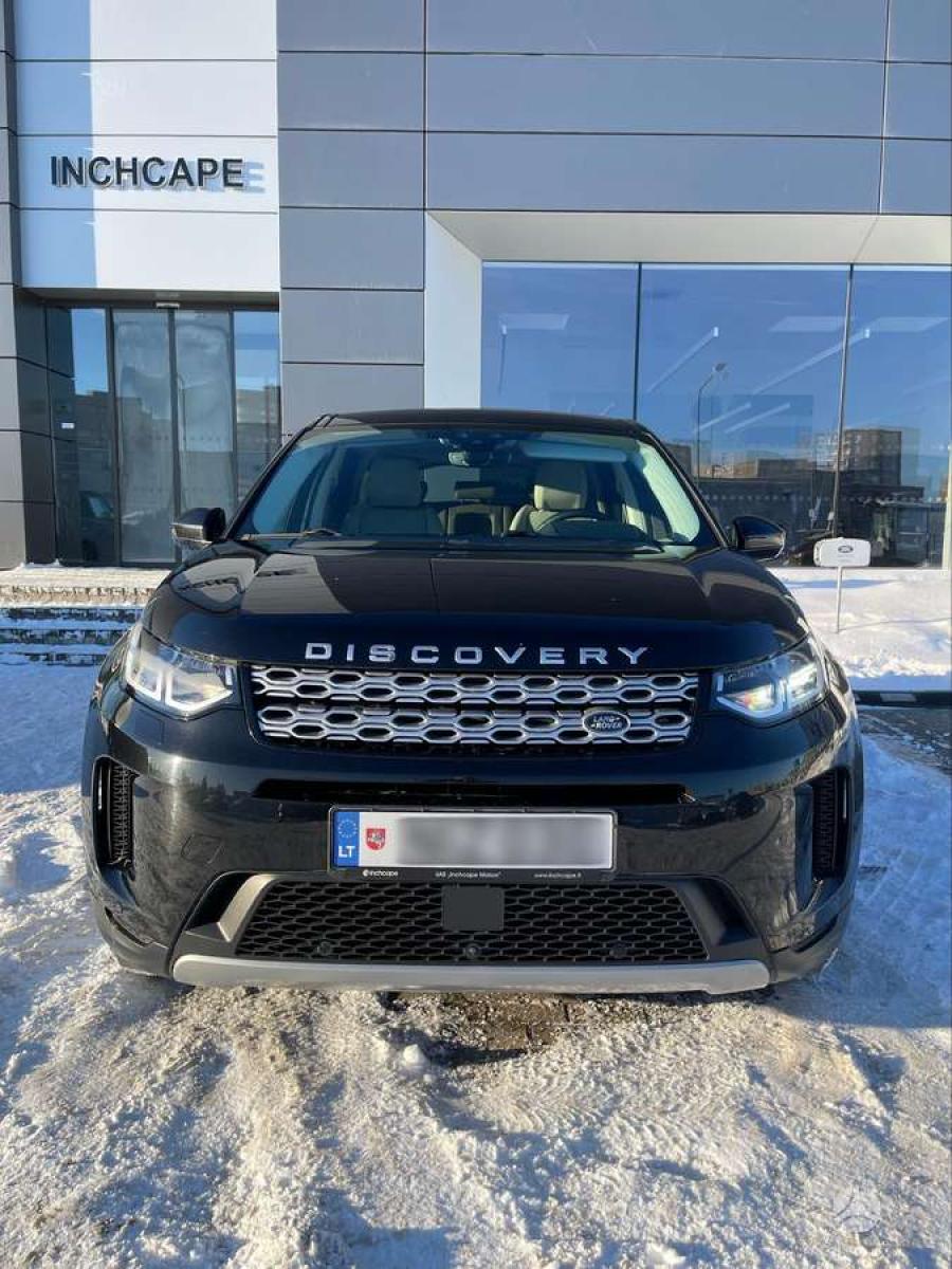 Черный Ленд Ровер Discovery Sport 2020 в Вильнюс, объемом двигателя 2.00 л и пробегом 64 тыс. км за 23900 €, фото 5 на AUTOMOTO.COM.LV