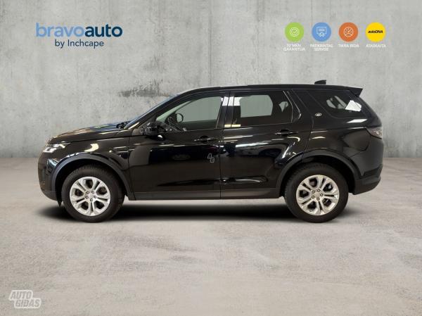 Black Land Rover Discovery Sport 2020 in Vilnius, with an engine capacity of 2.00 L and mileage of 122 thousand km for 22500 €, photo 2 on AUTOMOTO.COM.LV