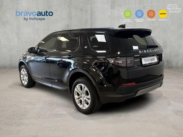 Black Land Rover Discovery Sport 2020 in Vilnius, with an engine capacity of 2.00 L and mileage of 122 thousand km for 22500 €, photo 3 on AUTOMOTO.COM.LV