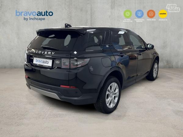 Black Land Rover Discovery Sport 2020 in Vilnius, with an engine capacity of 2.00 L and mileage of 122 thousand km for 22500 €, photo 5 on AUTOMOTO.COM.LV