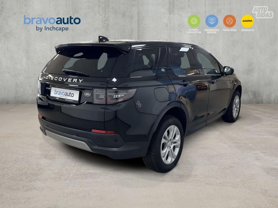 Melns Land Rover Discovery Sport 2020 Viļņa, ar dzinēja tilpumu 2.00 L un nobraukumu 122 tūkst. km par 22500 €, foto 6 vietnē AUTOMOTO.COM.LV