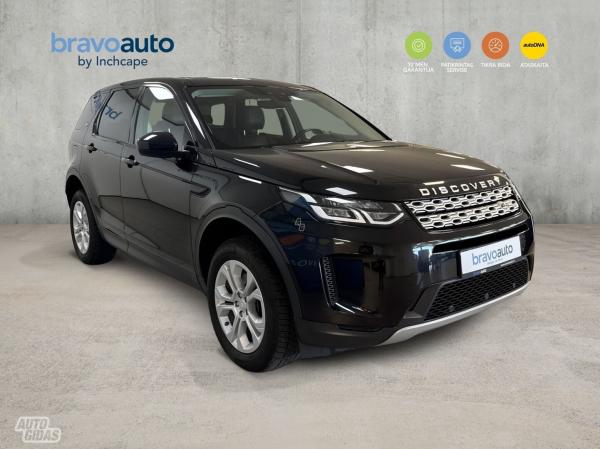 Black Land Rover Discovery Sport 2020 in Vilnius, with an engine capacity of 2.00 L and mileage of 122 thousand km for 22500 €, photo 6 on AUTOMOTO.COM.LV