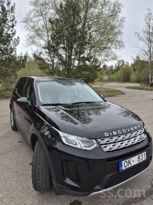 Melns Land Rover Discovery Sport 2020 Rīga, ar dzinēja tilpumu 2.00 L un nobraukumu 97 tūkst. km par 17600 €, foto  vietnē AUTOMOTO.COM.LV