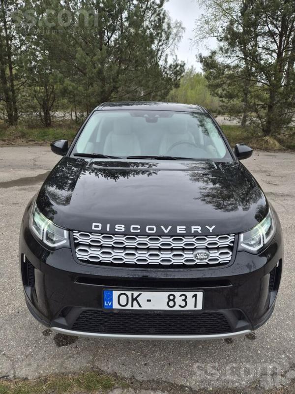 Черный Ленд Ровер Discovery Sport 2020 в Рига, объемом двигателя 2.00 л и пробегом 97 тыс. км за 17600 €, фото 2 на AUTOMOTO.COM.LV
