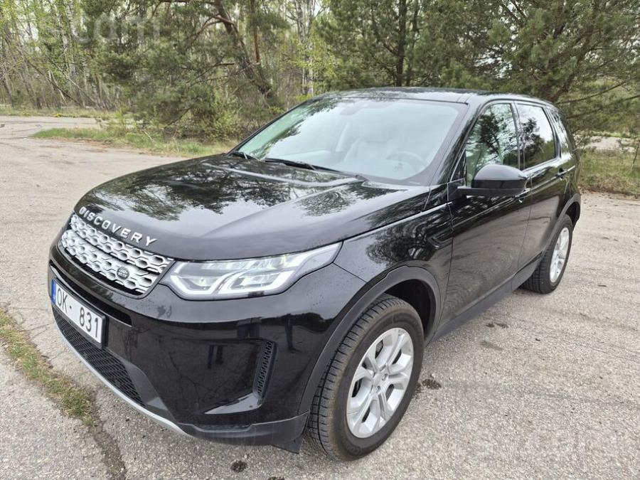 Черный Ленд Ровер Discovery Sport 2020 в Рига, объемом двигателя 2.00 л и пробегом 97 тыс. км за 17600 €, фото 5 на AUTOMOTO.COM.LV