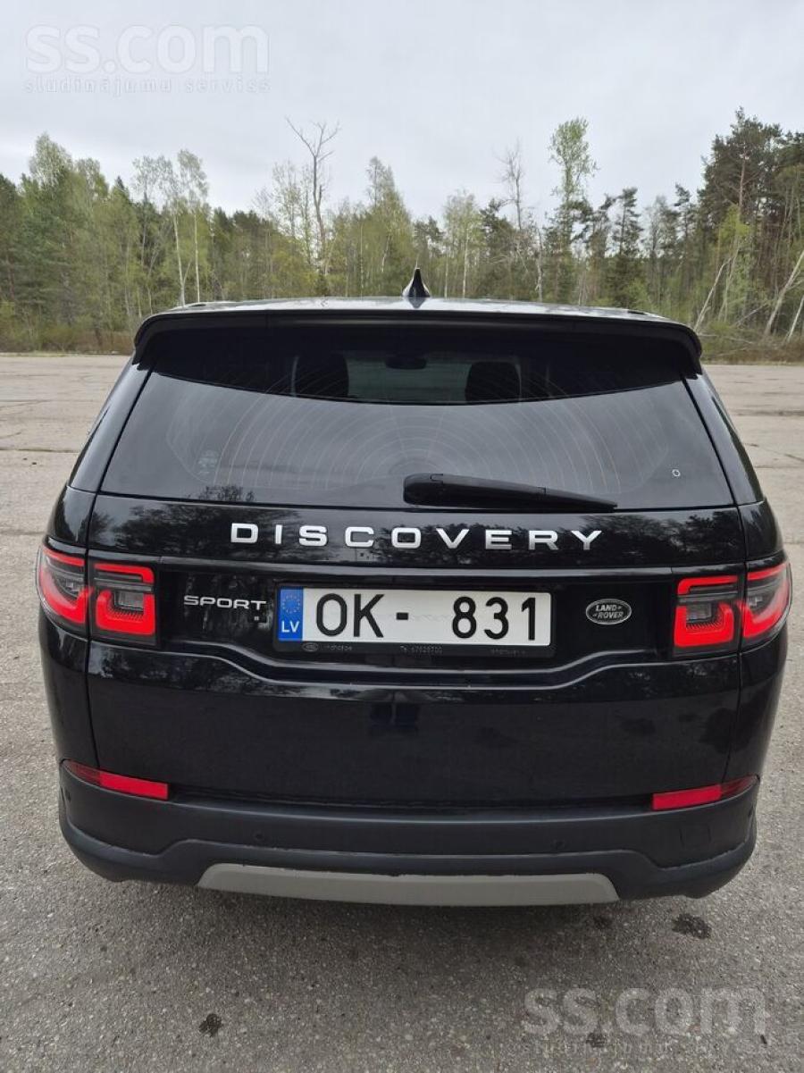Черный Ленд Ровер Discovery Sport 2020 в Рига, объемом двигателя 2.00 л и пробегом 97 тыс. км за 17600 €, фото 6 на AUTOMOTO.COM.LV