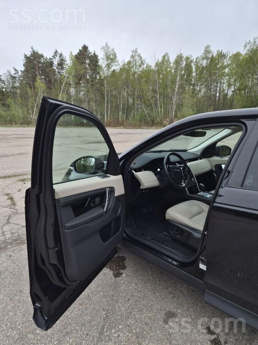 Черный Ленд Ровер Discovery Sport 2020 в Рига, объемом двигателя 2.00 л и пробегом 97 тыс. км за 17600 €, фото 13 на AUTOMOTO.COM.LV