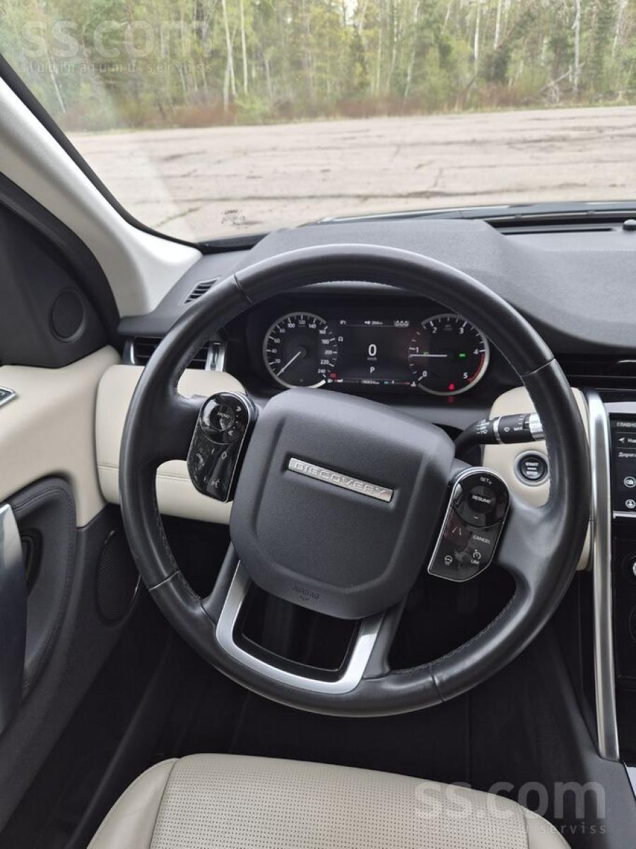 Черный Ленд Ровер Discovery Sport 2020 в Рига, объемом двигателя 2.00 л и пробегом 97 тыс. км за 17600 €, фото 16 на AUTOMOTO.COM.LV