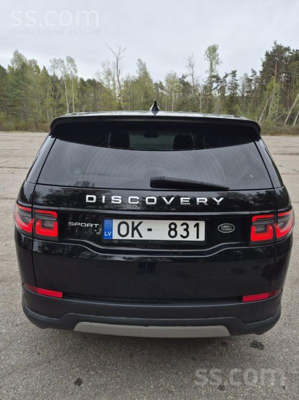 Черный Ленд Ровер Discovery Sport 2020 в Рига, объемом двигателя 2.00 л и пробегом 97 тыс. км за 17200 €, фото 5 на AUTOMOTO.COM.LV
