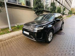 Black Land Rover Discovery Sport 2020 in Vilnius, with an engine capacity of 2.00 L and mileage of 87 thousand km for 20500 €, photo  on AUTOMOTO.COM.LV