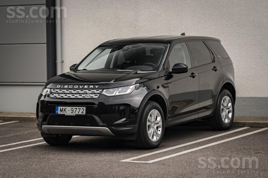 Melns Land Rover Discovery Sport 2020 Rīga, ar dzinēja tilpumu 2.00 L un nobraukumu 129 tūkst. km par 15990 €, foto 1 vietnē AUTOMOTO.COM.LV