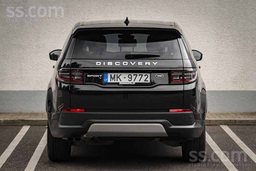Melns Land Rover Discovery Sport 2020 Rīga, ar dzinēja tilpumu 2.00 L un nobraukumu 129 tūkst. km par 15990 €, foto 6 vietnē AUTOMOTO.COM.LV