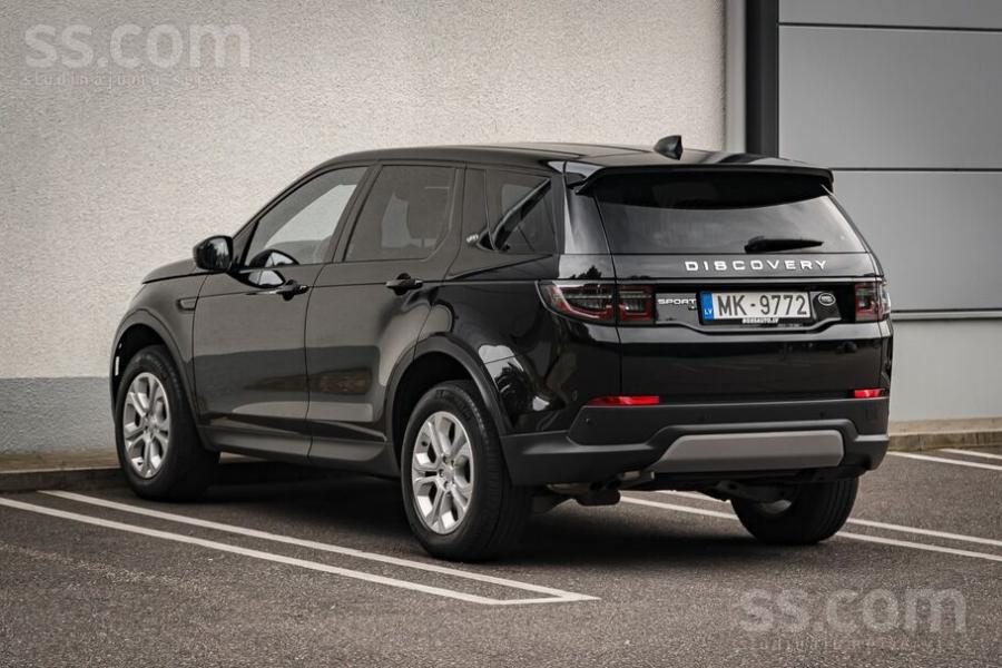 Melns Land Rover Discovery Sport 2020 Rīga, ar dzinēja tilpumu 2.00 L un nobraukumu 129 tūkst. km par 15990 €, foto 7 vietnē AUTOMOTO.COM.LV