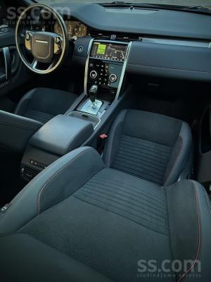 Black Land Rover Discovery Sport 2021 in Riga, with an engine capacity of 2.00 L and mileage of 166 thousand km for 26650 €, photo 11 on AUTOMOTO.COM.LV