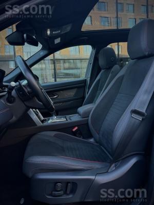 Black Land Rover Discovery Sport 2021 in Riga, with an engine capacity of 2.00 L and mileage of 166 thousand km for 26650 €, photo 13 on AUTOMOTO.COM.LV