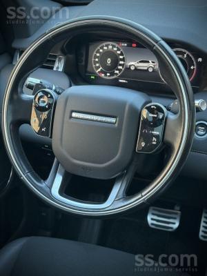 Black Land Rover Discovery Sport 2021 in Riga, with an engine capacity of 2.00 L and mileage of 166 thousand km for 26650 €, photo 18 on AUTOMOTO.COM.LV