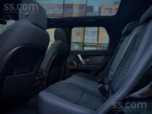 Black Land Rover Discovery Sport 2021 in Riga, with an engine capacity of 2.00 L and mileage of 166 thousand km for 26650 €, photo 28 on AUTOMOTO.COM.LV