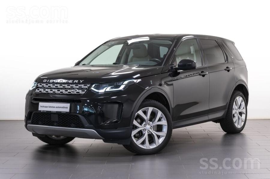 Черный Ленд Ровер Discovery Sport 2021 в Рига, объемом двигателя 2.00 л и пробегом 104 тыс. км за 19900 €, фото 1 на AUTOMOTO.COM.LV