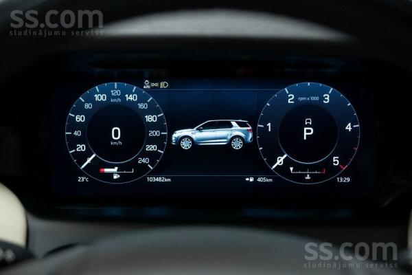 Черный Ленд Ровер Discovery Sport 2021 в Рига, объемом двигателя 2.00 л и пробегом 104 тыс. км за 19900 €, фото 7 на AUTOMOTO.COM.LV
