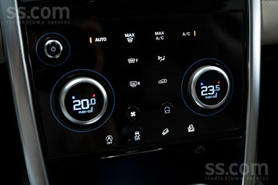 Черный Ленд Ровер Discovery Sport 2021 в Рига, объемом двигателя 2.00 л и пробегом 104 тыс. км за 19900 €, фото 19 на AUTOMOTO.COM.LV