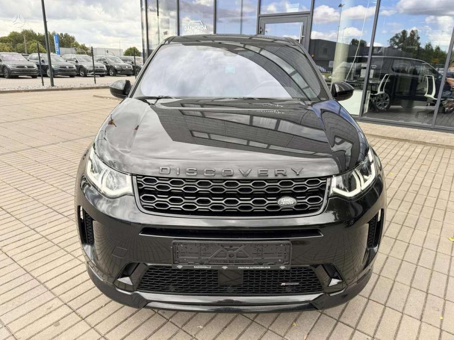 Melns Land Rover Discovery Sport 2021 Kauņa, ar dzinēja tilpumu 1.50 L un nobraukumu 189 tūkst. km par 23900 €, foto 3 vietnē AUTOMOTO.COM.LV