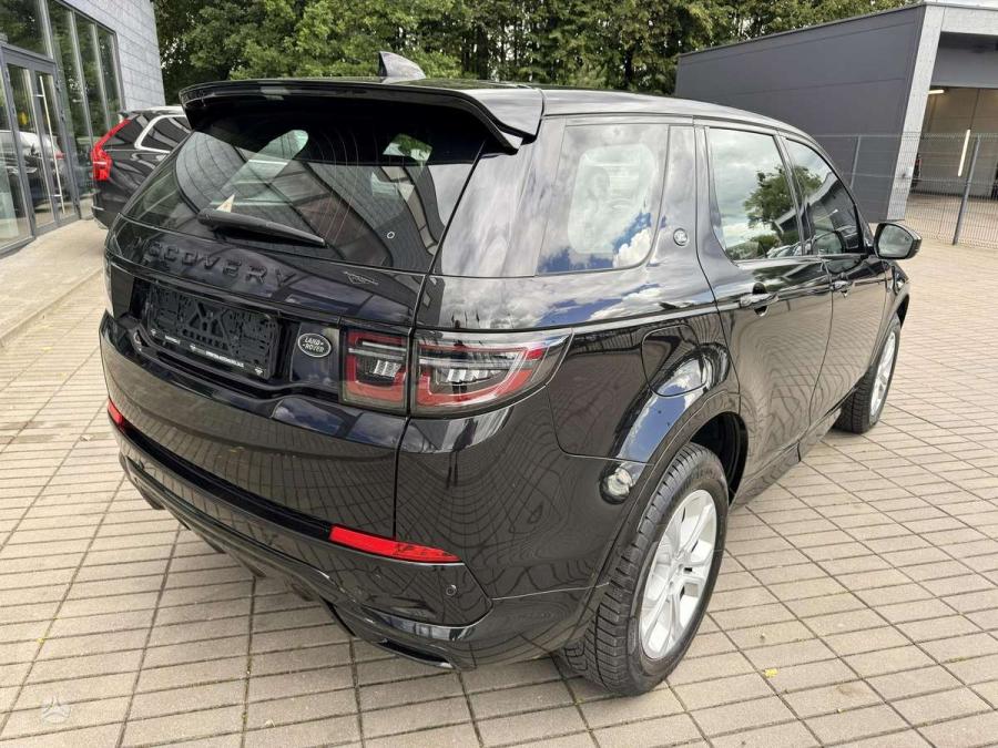 Melns Land Rover Discovery Sport 2021 Kauņa, ar dzinēja tilpumu 1.50 L un nobraukumu 189 tūkst. km par 23900 €, foto 5 vietnē AUTOMOTO.COM.LV