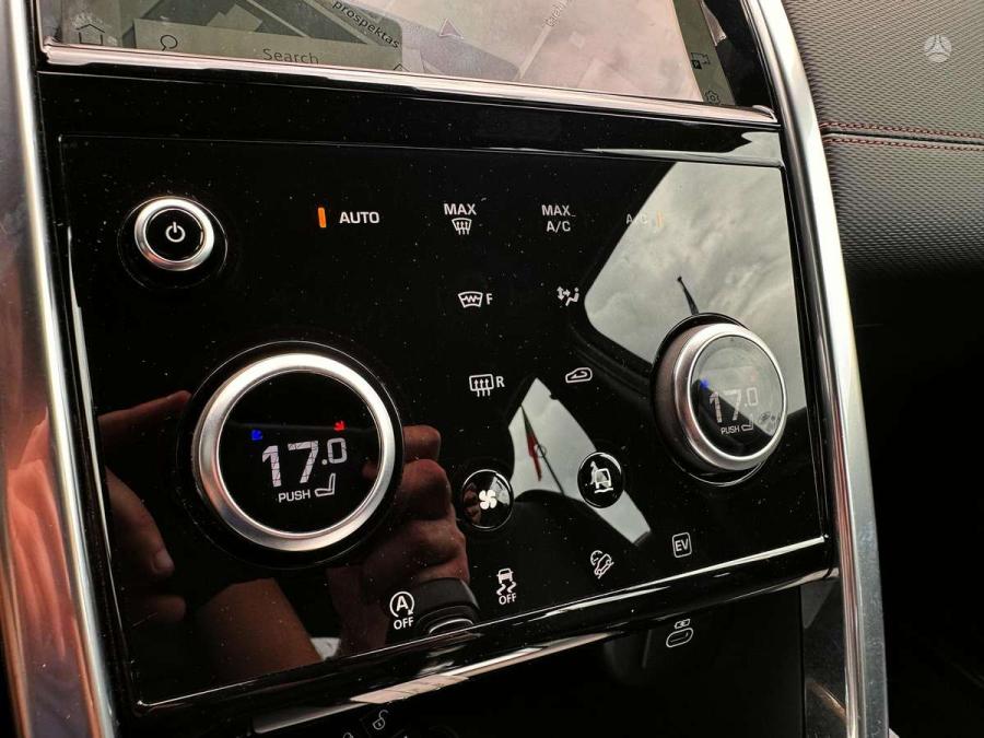 Melns Land Rover Discovery Sport 2021 Kauņa, ar dzinēja tilpumu 1.50 L un nobraukumu 189 tūkst. km par 23900 €, foto 18 vietnē AUTOMOTO.COM.LV
