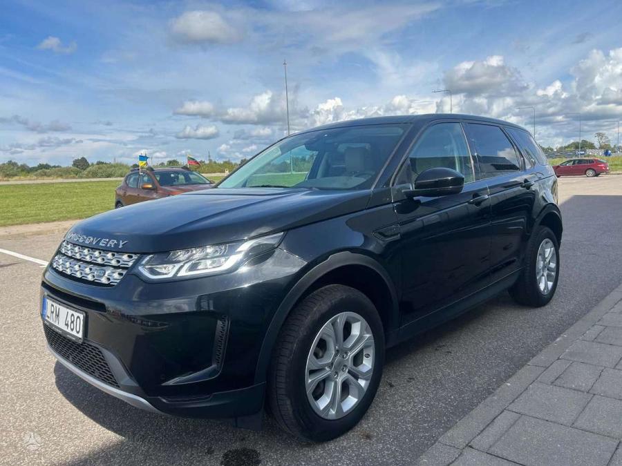 Melns Land Rover Discovery Sport 2021 Panevēža, ar dzinēja tilpumu 2.00 L un nobraukumu 125 tūkst. km par 15900 €, foto 7 vietnē AUTOMOTO.COM.LV
