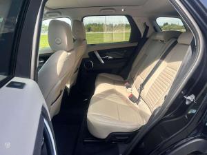 Melns Land Rover Discovery Sport 2021 Panevēža, ar dzinēja tilpumu 2.00 L un nobraukumu 125 tūkst. km par 15900 €, foto 10 vietnē AUTOMOTO.COM.LV