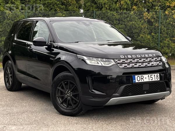 Black Land Rover Discovery Sport 2021 in Jelgava, with an engine capacity of 2.00 L and mileage of 188 thousand km for 14990 €, photo 4 on AUTOMOTO.COM.LV