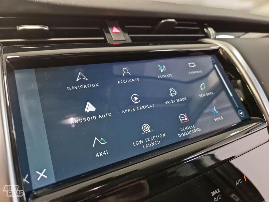 Черный Ленд Ровер Discovery Sport 2021 в Вильнюс, объемом двигателя 2.00 л и пробегом 130 тыс. км за 22000 €, фото 25 на AUTOMOTO.COM.LV