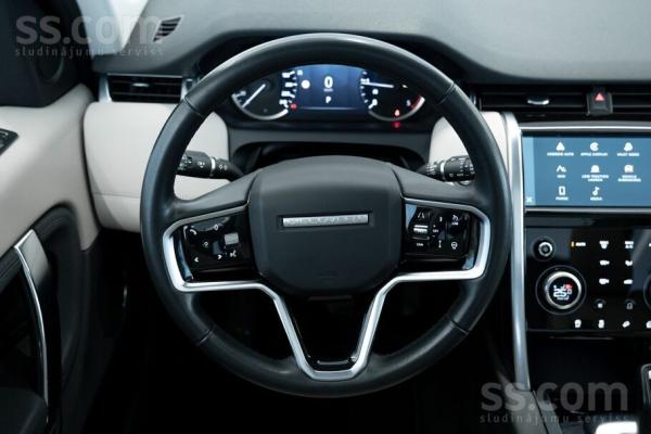 Black Land Rover Discovery Sport 2023 in Riga, with an engine capacity of 2.00 L and mileage of 85 thousand km for 28990 €, photo 10 on AUTOMOTO.COM.LV