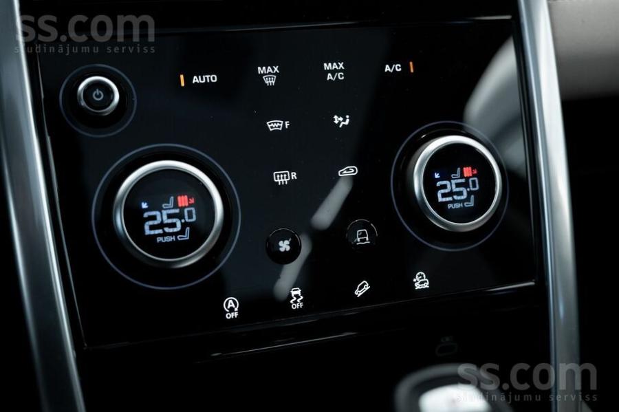 Черный Ленд Ровер Discovery Sport 2023 в Рига, объемом двигателя 2.00 л и пробегом 85 тыс. км за 28990 €, фото 21 на AUTOMOTO.COM.LV