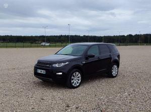 Черный Ленд Ровер Discovery Sport 2018 в Таураге, объемом двигателя 2.00 л и пробегом 149 тыс. км за 9700 €, фото  на AUTOMOTO.COM.LV