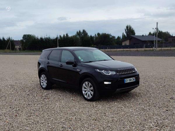 Черный Ленд Ровер Discovery Sport 2018 в Таураге, объемом двигателя 2.00 л и пробегом 149 тыс. км за 9700 €, фото 3 на AUTOMOTO.COM.LV