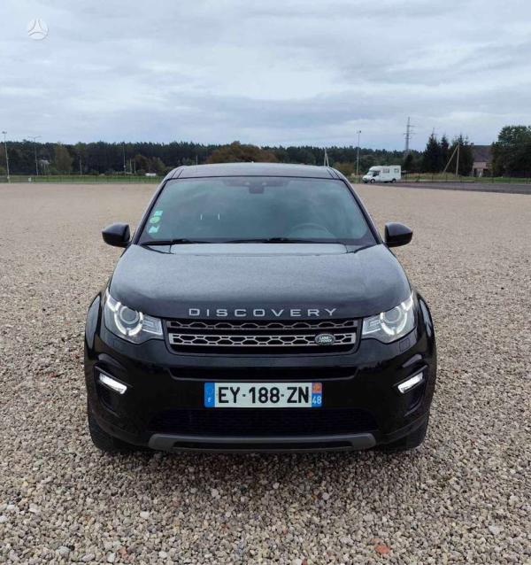 Черный Ленд Ровер Discovery Sport 2018 в Таураге, объемом двигателя 2.00 л и пробегом 149 тыс. км за 9700 €, фото 4 на AUTOMOTO.COM.LV
