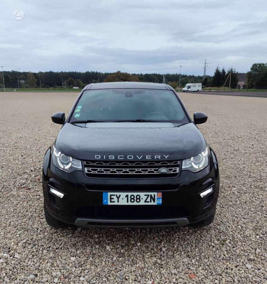 Черный Ленд Ровер Discovery Sport 2018 в Таураге, объемом двигателя 2.00 л и пробегом 149 тыс. км за 9700 €, фото 4 на AUTOMOTO.COM.LV