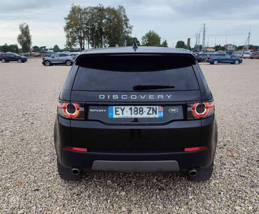 Черный Ленд Ровер Discovery Sport 2018 в Таураге, объемом двигателя 2.00 л и пробегом 149 тыс. км за 9700 €, фото 7 на AUTOMOTO.COM.LV