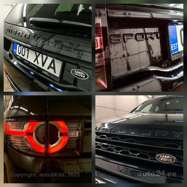 Black Land Rover Discovery Sport 2016 in Viljandi, with an engine capacity of 2.00 L and mileage of 180 thousand km for 12490 €, photo 11 on AUTOMOTO.COM.LV