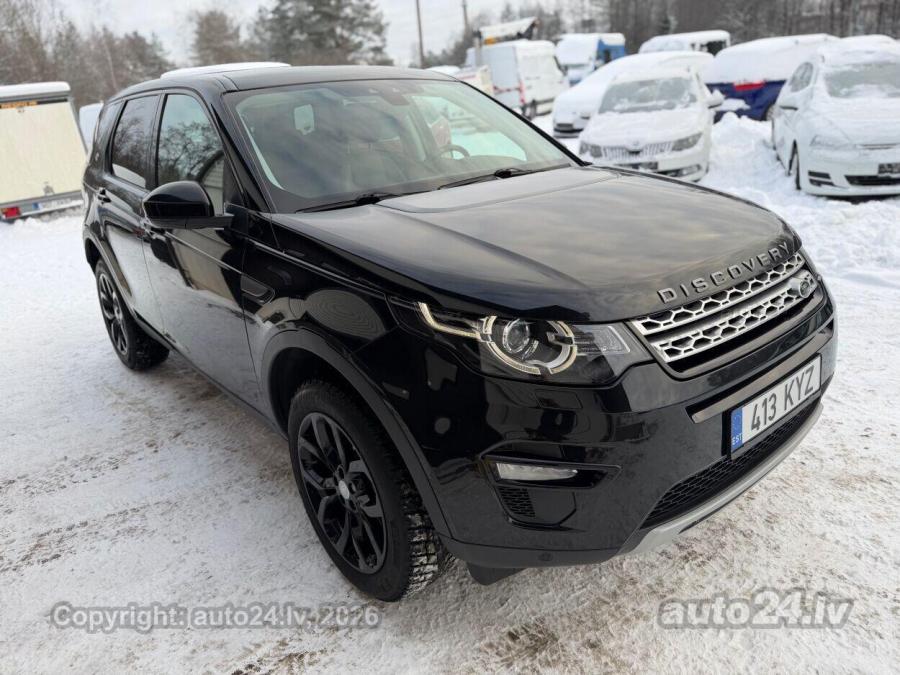 Melns Land Rover Discovery Sport 2017 Veru, ar dzinēja tilpumu 2.00 L un nobraukumu 202 tūkst. km par 11490 €, foto 2 vietnē AUTOMOTO.COM.LV