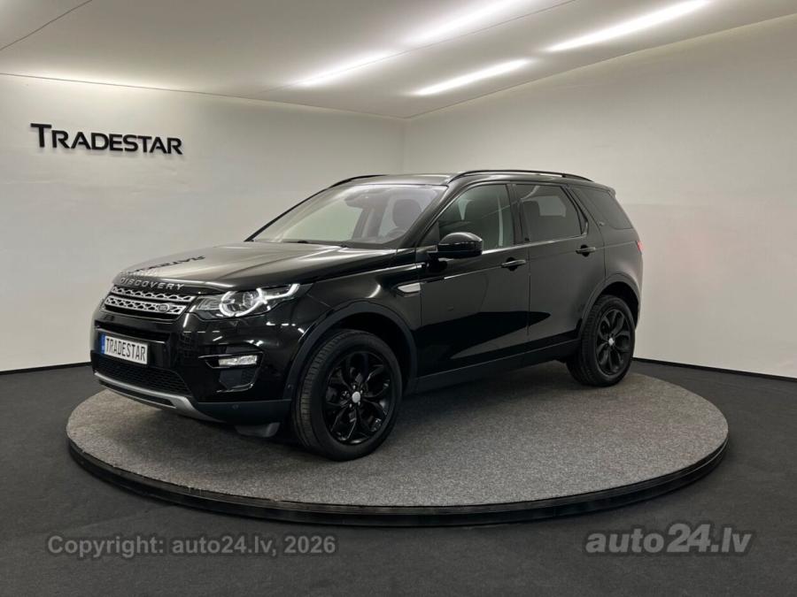 Черный Ленд Ровер Discovery Sport 2017 в Пярну, объемом двигателя 2.00 л и пробегом 169 тыс. км за 12990 €, фото 1 на AUTOMOTO.COM.LV