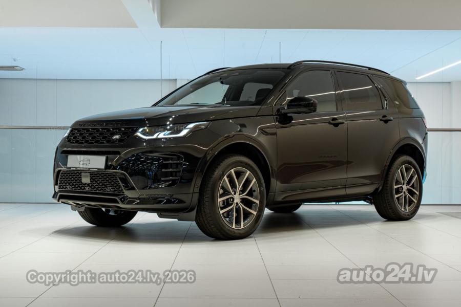 Black Land Rover Discovery Sport 2026 in Tallinn, with an engine capacity of 2.00 L and mileage of 0 thousand km for 64400 €, photo 3 on AUTOMOTO.COM.LV
