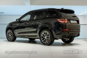 Black Land Rover Discovery Sport 2026 in Tallinn, with an engine capacity of 2.00 L and mileage of 0 thousand km for 64400 €, photo 4 on AUTOMOTO.COM.LV